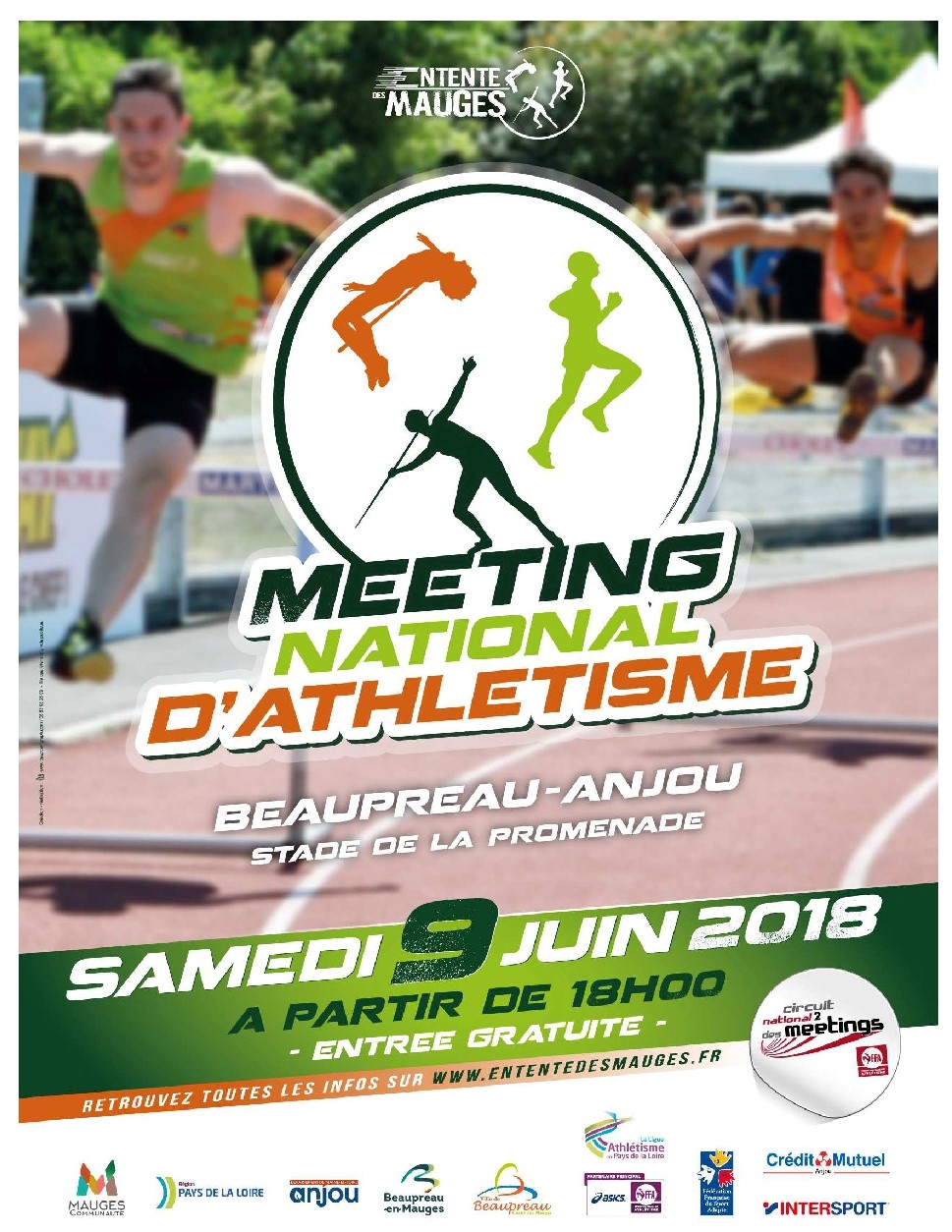 Meeting National d'Athlétisme 2018 - Entente des Mauges
